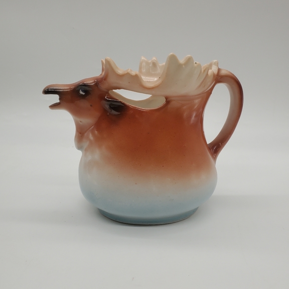 Kitchen | Vintage Porcelain Austrian Elk Moose Creamer | Poshmark